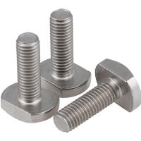 China M10 304 Stainless Steel T-Slot Bolts 20-60mm Length with 25mm Head Diameter for Industrial Applications for sale