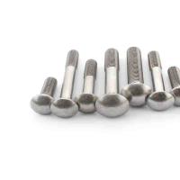 China M12 Stainless Steel Hex Head Plow Bolts 12-100mm Length SS304 for Industrial Machinery and Building Construction for sale