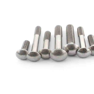 China M12 Stainless Steel Hex Head Plow Bolts 12-100mm Length SS304 for Industrial Machinery and Building Construction for sale