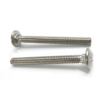 China M12 Stainless Steel Hex Head Plow Bolts 12-100mm Length SS304 for Industrial Machinery and Building Construction for sale