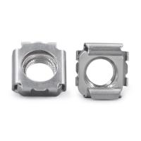 China M4-M8 201 Stainless Steel Cage Nuts 9.5-12mm Height for Server Racks & Industrial Equipment for sale
