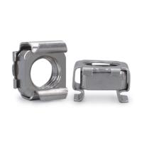 China M4-M8 201 Stainless Steel Cage Nuts 9.5-12mm Height for Server Racks & Industrial Equipment for sale