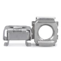 China M4-M8 201 Stainless Steel Cage Nuts 9.5-12mm Height for Server Racks & Industrial Equipment for sale