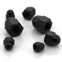 China M3-M12 DIN7983 Stainless Steel Nylon Cap Nuts 304/316 Grade for Industrial Applications for sale