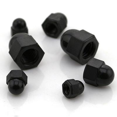 China M3-M12 DIN7983 Stainless Steel Nylon Cap Nuts 304/316 Grade for Industrial Applications for sale