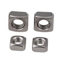 China 316 Stainless Steel Square Nuts M3-M10 DIN7982 for Industrial Machinery Applications for sale