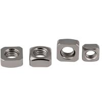 China 316 Stainless Steel Square Nuts M3-M10 DIN7982 for Industrial Machinery Applications for sale