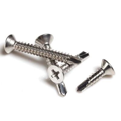 China 304 Stainless Steel Self-Tapping Screws with Phillips Drive - M3.5 to M6.3 Sizes, 13-75mm Length for Construction for sale
