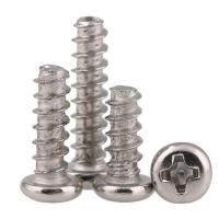 China DIN7981 M2-M5 Stainless Steel Self Tapping Screws with Washer - 3-20mm Length, 304/316 Grade Corrosion Resistant Fasteners for sale