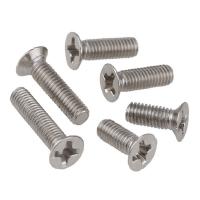 China M1.7 Nickel Plated Phillips Flat Head Alloy Steel Machine Screws - M1.4 to M4 Sizes, 3mm to 35mm Lengths for sale