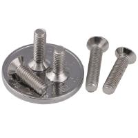 China M1.7 Nickel Plated Phillips Flat Head Alloy Steel Machine Screws - M1.4 to M4 Sizes, 3mm to 35mm Lengths for sale