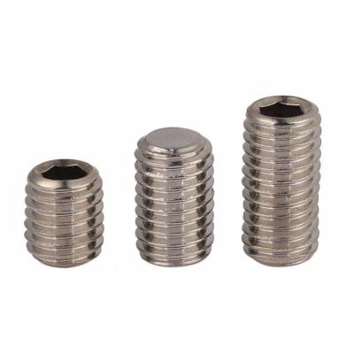 China 304 Stainless Steel Non-Marring Set Screws M2-M16 2-35mm ROHS Industrial Fasteners for sale