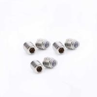 China M8 4-12mm Length 304 Stainless Steel PVC Tip Set Screws for Industrial Positioning and Door Knobs for sale
