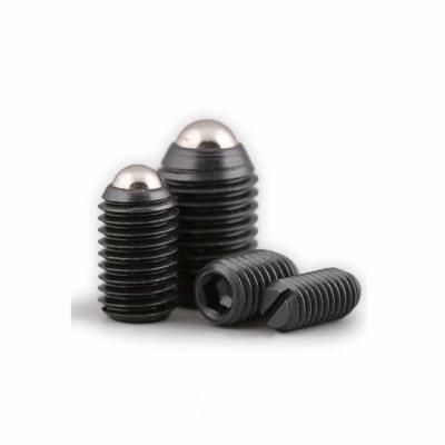 China Grade 12.9 Alloy Steel Set Screws M3-M16 Size 6-24mm Length Ball Point Fasteners for sale