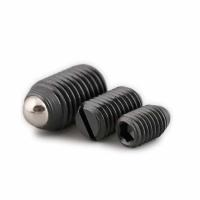 China Grade 12.9 Alloy Steel Set Screws M3-M16 Size 6-24mm Length Ball Point Fasteners for sale