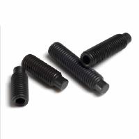 China Grade 12.9 Alloy Steel Extended Tip Set Screws M3-M12 Black Oxide Finish 6-50mm Length for sale