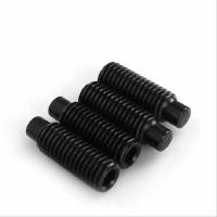 China Grade 12.9 Alloy Steel Extended Tip Set Screws M3-M12 Black Oxide Finish 6-50mm Length for sale
