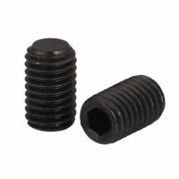 China Grade 12.9 Alloy Steel M10 Set Screws - Black Oxide Coated Headless Machine Fasteners 2-30mm Length for sale
