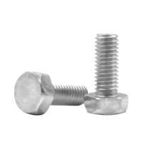 China High Strength Aluminum Hex Head Bolts M6-M12 Size 12-70mm Length Industrial Fasteners for sale
