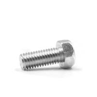 China High Strength Aluminum Hex Head Bolts M6-M12 Size 12-70mm Length Industrial Fasteners for sale