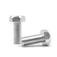 China High Strength Aluminum Hex Head Bolts M6-M12 Size 12-70mm Length Industrial Fasteners for sale