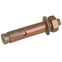 China Grade 4.8 Stainless Steel Hex Head Bolts Stud Anchors M6-M20 50-200mm for Concrete for sale