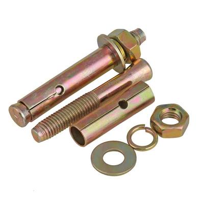 China Grade 4.8 Stainless Steel Hex Head Bolts Stud Anchors M6-M20 50-200mm for Concrete for sale