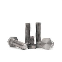 China M20 Titanium Stainless Steel Hex Head Bolts 10-100mm Length with Zinc Plated Finish for Industrial Machinery for sale