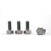 China M20 Titanium Stainless Steel Hex Head Bolts 10-100mm Length with Zinc Plated Finish for Industrial Machinery for sale