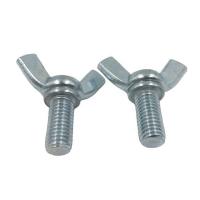 China 304 Stainless Steel Hex Head Bolts Carbon Steel Wing Nut Screw Bolt M3 M10 for sale