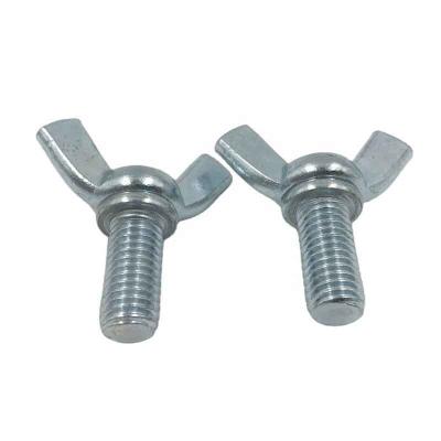 China 304 Stainless Steel Hex Head Bolts Carbon Steel Wing Nut Screw Bolt M3 M10 for sale