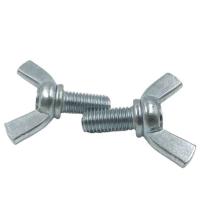 China 304 Stainless Steel Hex Head Bolts Carbon Steel Wing Nut Screw Bolt M3 M10 for sale