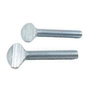 China Stainless Steel Thumb Screw Bolts Flat Head M3-M16 Metric Thread Fasteners for sale