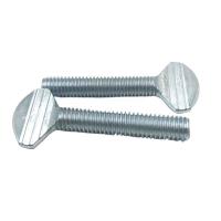 China Stainless Steel Thumb Screw Bolts Flat Head M3-M16 Metric Thread Fasteners for sale