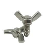 China SS304 Wing Bolt Butterfly Screw for sale