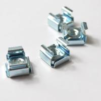China DIN Zinc Coated Stainless Steel Cage Nuts Grade 4.8 M4-M8 Sizes 9.5-12mm Height for sale