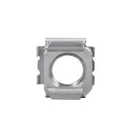 China 201 Stainless Steel Grade 4.8 Cage Nuts M4-M8 Nickel Plated for Network Racks for sale