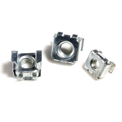China Stainless Steel Cage Nuts M4-M10 Grade 4.8 White Zinc Plated for Industrial Fastening Applications for sale