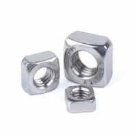 China Zinc Plated Square Nuts M3 to M10 Stainless Steel 304 316 DIN7983 Building Fasteners for sale