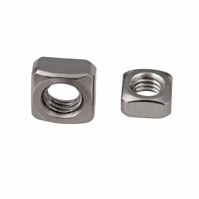 China 304 Stainless Steel Square Nuts M3-M12 DIN7982 ODM for Electrical Applications for sale