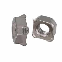 China M4-M16 304 Stainless Steel Square Weld Nuts DIN7983 for Industrial Machinery Applications for sale
