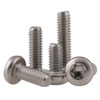 China 316 Stainless Steel Button Head Torx Screws M3-M8 5-50mm Length Corrosion Resistant Fasteners for sale