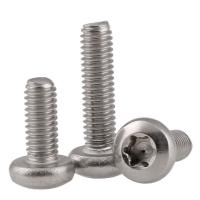 China 316 Stainless Steel Button Head Torx Screws M3-M8 5-50mm Length Corrosion Resistant Fasteners for sale