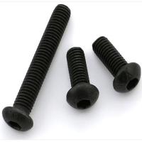 China Grade 12.9 Alloy Steel Button Head Hex Drive Screws M3-M8 Sizes 6-60mm DIN7983 ANSI Standard for sale