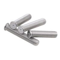 China 304 Stainless Steel Weld Head Screws M6 M8 DIN7983 Flat Head Machine Screws 10-50mm Length for sale