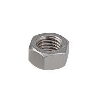 China SS316 Stainless Steel Hex Jam Nuts M2-M24 Size Range with Zinc Plating and Grade 8.8 Strength for sale