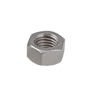 China SS316 Stainless Steel Hex Jam Nuts M2-M24 Size Range with Zinc Plating and Grade 8.8 Strength for sale