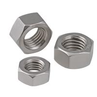 China SS316 Stainless Steel Hex Jam Nuts M2-M24 Size Range with Zinc Plating and Grade 8.8 Strength for sale