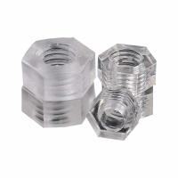 China PC Hex Jam Nuts M3-M6 DIN934 for Industrial Automation Equipment with 2.4-5mm Height Range for sale