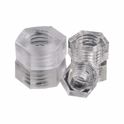China PC Hex Jam Nuts M3-M6 DIN934 for Industrial Automation Equipment with 2.4-5mm Height Range for sale